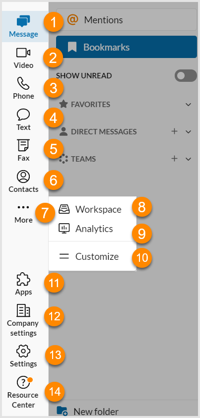RingCentral app reference guide | RingCentral app